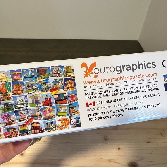 Eurographics | Games | Eurographic Lifeguard Towers 00 Piece Puzzle ...